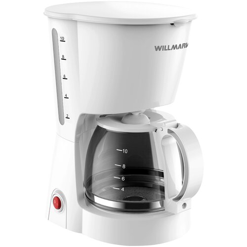 Кофеварка капельная WILLMARK WCM-1350D (900 Вт, противокап. сист, нейл. фильтр. стекл. кувш.1,2л.)