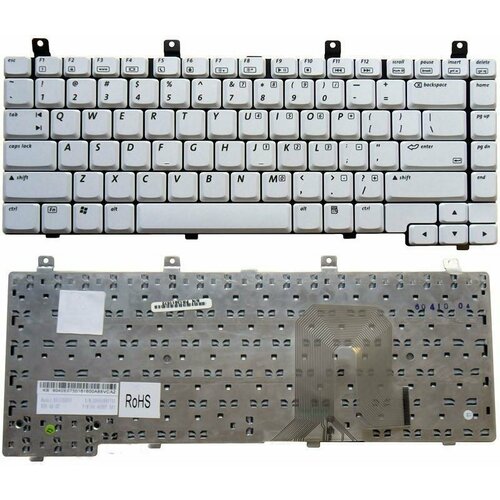 Клавиатура для ноутбука HP Compaq Presario V4240 белая