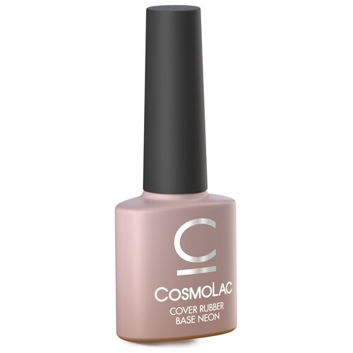 CosmoLac Базовое покрытие Cover Rubber Base Neon, №1 тот еще фрукт, 7.5 мл