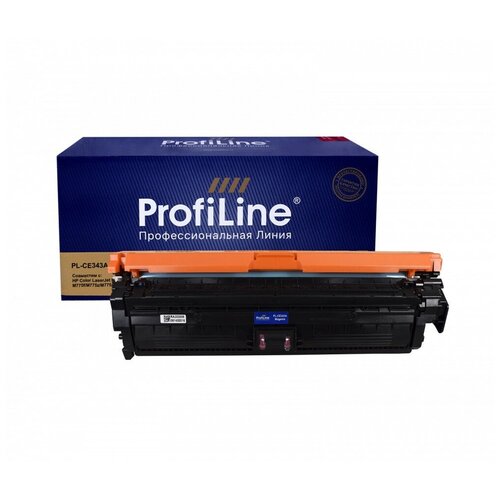 Картридж ProfiLine PL-CE343A-M, 16000 стр, пурпурный