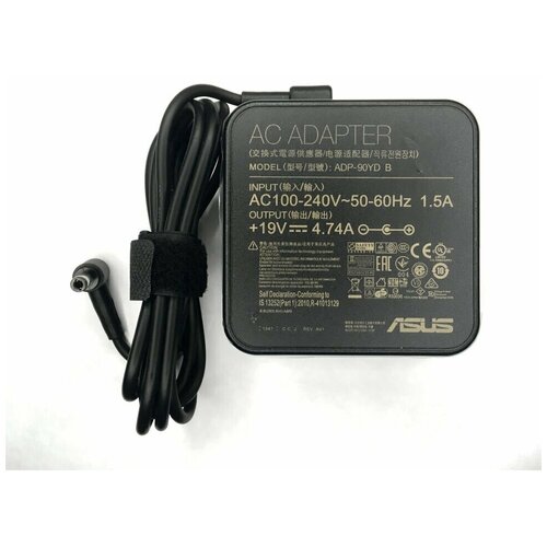 Блок питания (зарядное устройство) для ноутбука Asus ADP-90CD BB 19V 4.74A (5.5-2.5) 90W Square