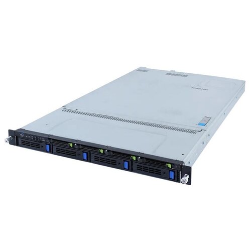Сервер GIGABYTE R182-M80 (rev. 100) без процессора/без ОЗУ/без накопителей/количество отсеков 3.5" hot swap: 4/2 x 1300 Вт/LAN 1 Гбит/c