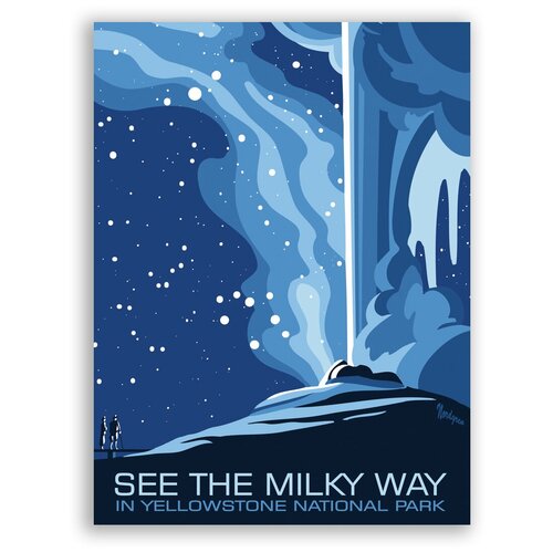 Постер на бумаге / Space: See the Milky Way / Млечный Путь