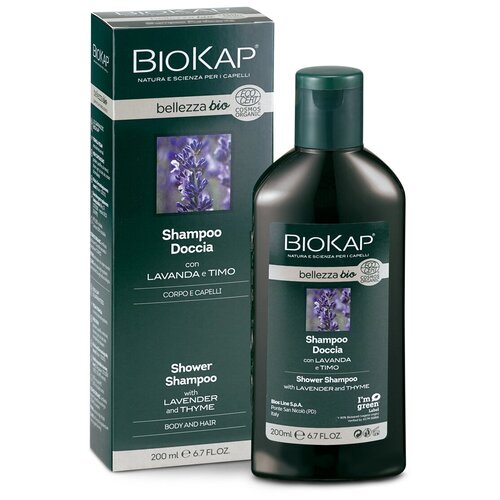 Шампунь + гель для душа BioKap BIO, 200 мл
