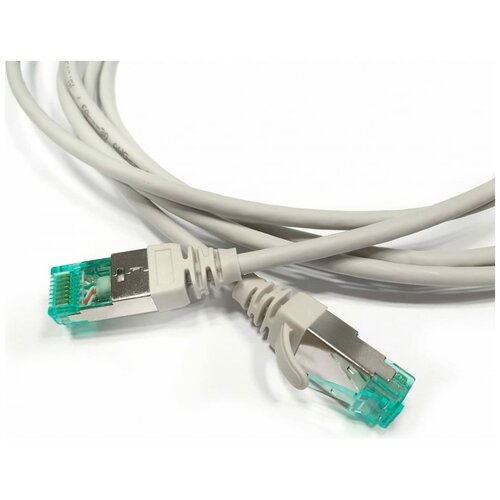 Патч-корд Hyperline ZH-GY, 1.5м (PC-LPT-SFTP-RJ45-RJ45-C6A-1.5M-LS)