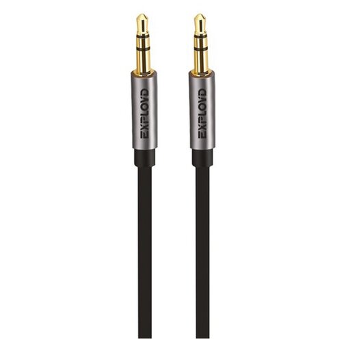 Зарядные устройства Exployd EX-K-639 AUX Jack 3,5mm (M) - Jack 3,5mm (M) круглый силикон 2M чёрный SONDER