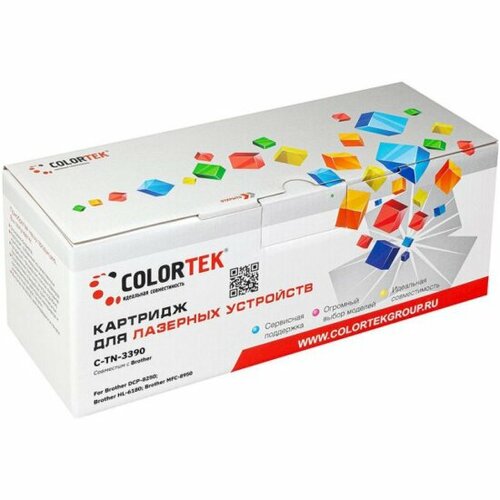 Картридж Colortek TN-3390 для принтеров Brother