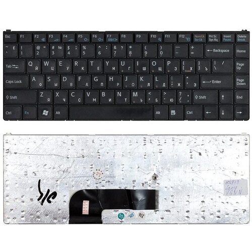Клавиатура для ноутбука Sony Vaio VGN-N330N/B черная