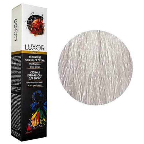 LUXOR Крем-краска для волос, 10.1 - Платиновый блондин пепельный, 100 мл