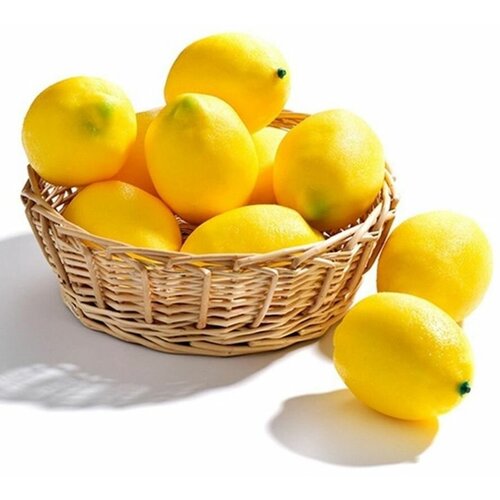 Лимон декоративный / фрукты для интерьера / фотореквизит