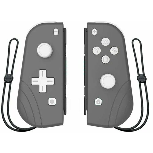 Joy - Con Геймпады с вибрацией беспроводные для Switch Nintendo 2 контроллера темно серый
