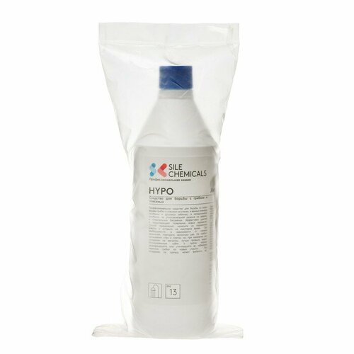 Моющее средство Sile Chemicals Профессиональное HYPO для борьбы с грибком и плесенью, 1 л
