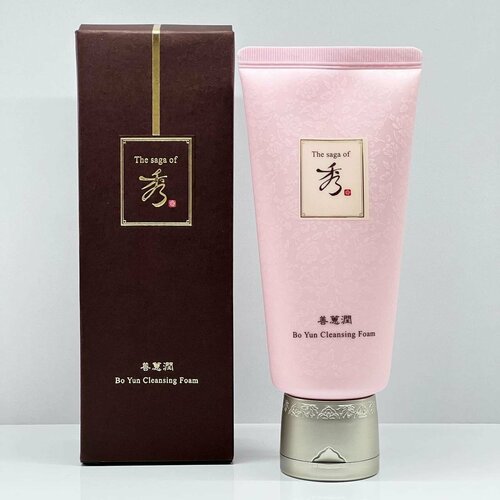 Очищающая пенка для лица The saga of Xiu Sunhyeyun Bo Yun Cleansing Foam