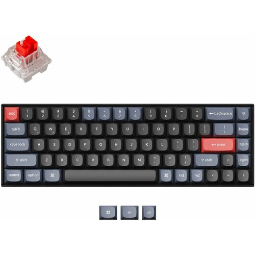 Беспроводная механическая клавиатура QMK Keychron K6 Pro, 68 клавиш, Hot-Swap (русская, английская раскладки)