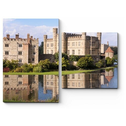 Модульная картина Лидский Замок-Крепость Англии100x75