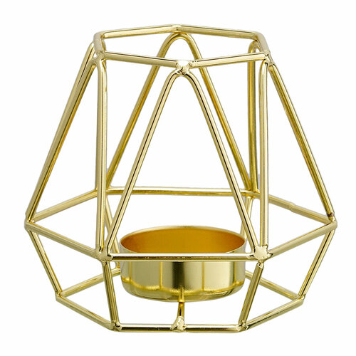 Подсвечник для чайной свечи Krister металлический, D10,5х9 см, латунь Bergenson Bjorn, BB000091
