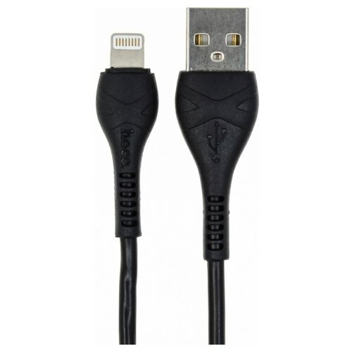 Дата-кабель Hoco X37 Cool Power USB-Lightning (2.4 A) 1 м, черный
