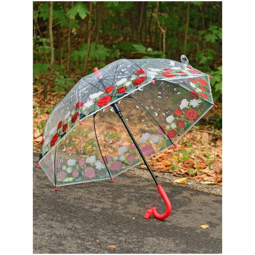 Зонт-трость Rain-Proof, красный