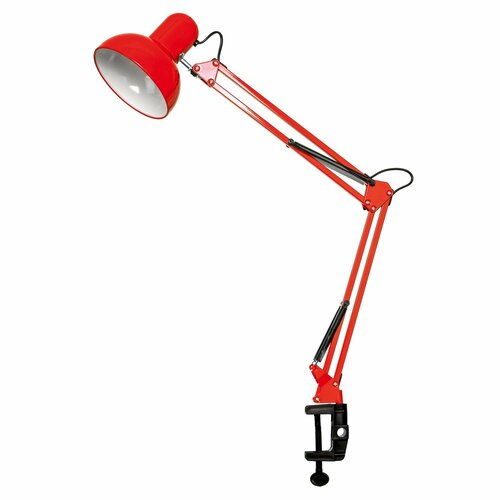 Лампа офисная Leek TL-812, E27, 40 Вт, цвет арматуры: красный, цвет плафона/абажура: красный