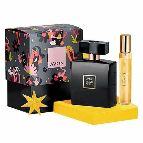 AVON Парфюмерный набор Little Black Dress 50мл +10мл , в подарочной упаковке.