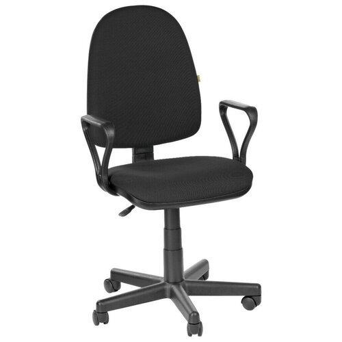 Компьютерное кресло Olss Престиж офисное, обивка: текстиль, цвет: черный B-14