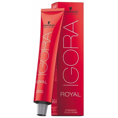 Schwarzkopf Professional Igora Royal - Шварцкопф Игора Роял Стойкая крем-краска для волос, 60 мл 3-0 Тёмный коричневый натуральный