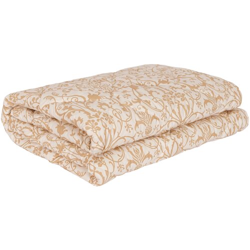 Одеяло Мягкий сон евро 200х220 см зимнее "Natura" верблюжья шерсть хлопок теплое стеганое / для дома, для сна, в подарок / всесезонное / для взрослых / для детей / для дачи / для беременных
