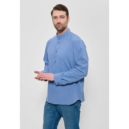 Рубашка CLEO, размер 60, синий