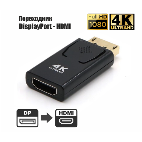 Переходник DisplayPort (M)- HDMI (F)