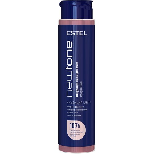 ESTEL Newtone Маска для волос оттенок 10/76 Светлый Блондин коричнево-фиолетовый, 400 мл, бутылка