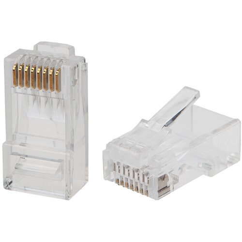 Разъем RJ-45(8P8C) под витую пару, UTP, CAT 6 REXANT 05-1031-4 (50 шт)