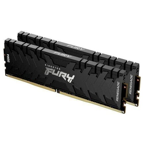 Kingston Модуль памяти DRAM 16GB 4600MHz DDR4 CL19 DIMM Kit 2x8Gb FURY Renegade Black KF446C19RBK2 16