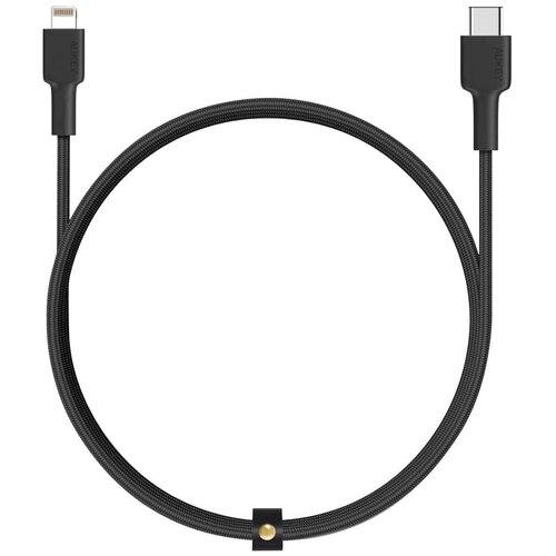 Кабель для iPod, iPhone, iPad Aukey Braided Nylon (CB-CL1) USB-C to Lightning 1.2m (Black)