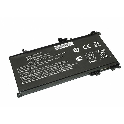 Аккумуляторная батарея для ноутбука HP Omen 15-AX202NW 15.4V (3000mAh)