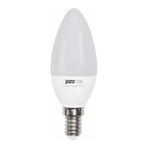 Лампа светодиодная PLED-SP C37 7Вт свеча 5000К холод. бел. E14 560лм 230В JazzWay 1027832-2 (9шт. в упак.)