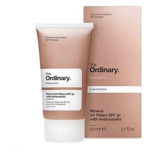 The Ordinary Солнцезащитный крем Mineral UV Filters SPF 30 with Antioxidants, 50ml