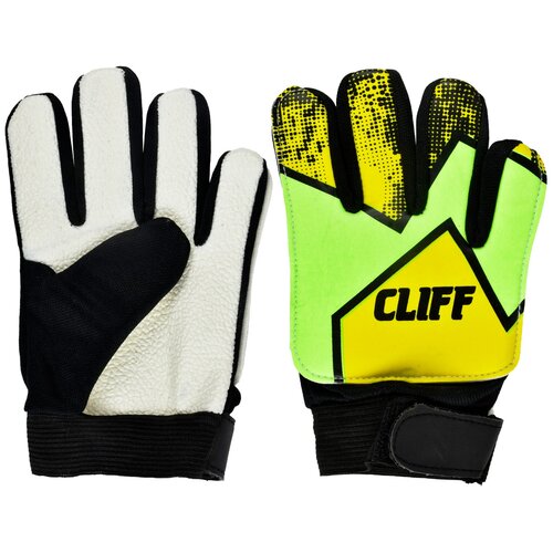 Вратарские перчатки Cliff, белый, желтый