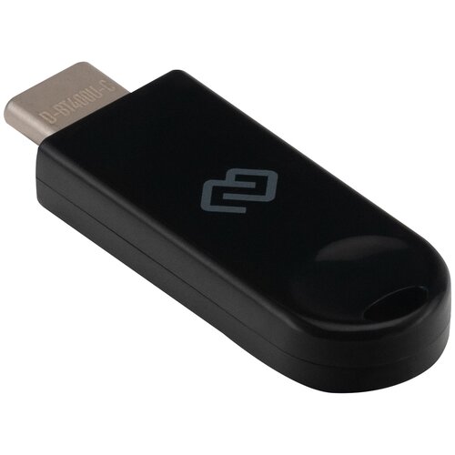 Адаптер USB Type-C Digma D-BT400U-C BT4.0+EDR class 1.5 20м черный