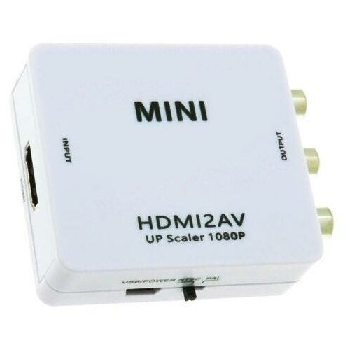 Видео адаптер HDMI на 3RCA Premier 5-984 полный видео сигнал для ТВ или проектора