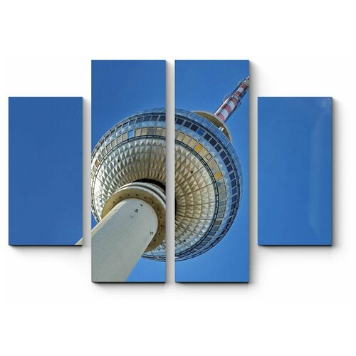 Модульная картина Берлинская телебашня140x105