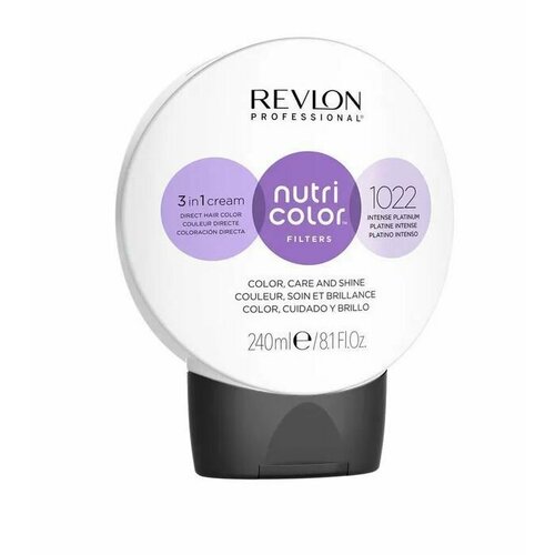 Revlon Nutri Color Creme. крем-краска для прямого окрашивания, 1022 Интенсивная платина, 240 мл