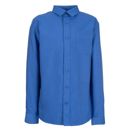 Школьная рубашка Imperator, размер 158-164, синий