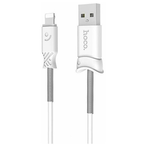 Кабель для iPhone iPad iPod, Hoco X24 Pisces Charging Data Cable For Apple, белый