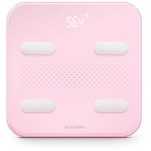 Напольные весы YUNMAI S Smart Scale M1805GL pink