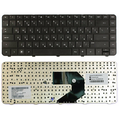 Клавиатура для HP AER15700110 черная