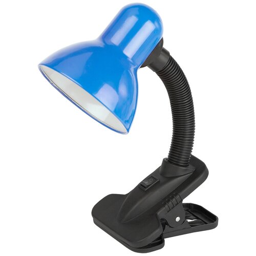 Лампа настольная рабочая Эра C0041426 цвет синий