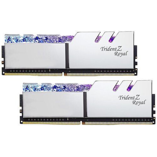 Оперативная память G.SKILL Trident Z Royal 64 ГБ (32 ГБ x 2 шт.) DDR4 3600 МГц DIMM CL16 F4-3600C16D-64GTRS