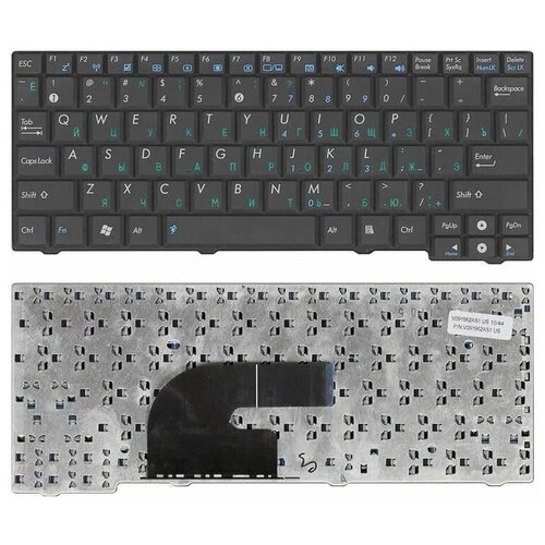 Клавиатура для ноутбуков Asus EEE PC MK90H RU, Black