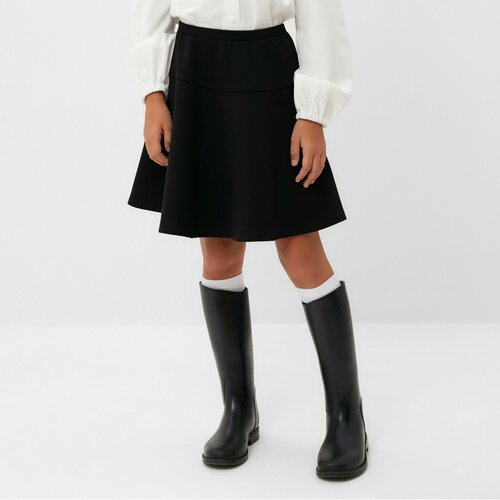 Школьная юбка Kaftan, размер 146-152, черный