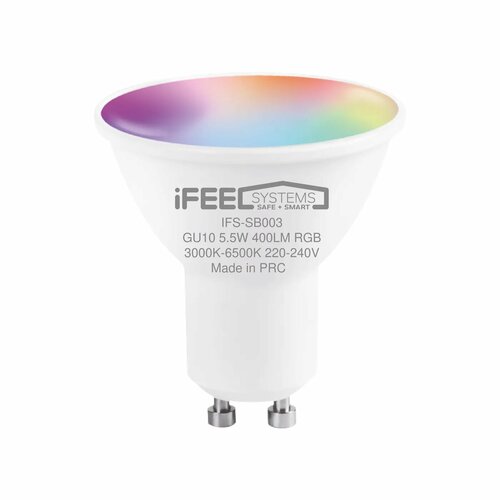 Умная лампочка iFEEL Spot GU10 RGB с Wi-Fi Алисой